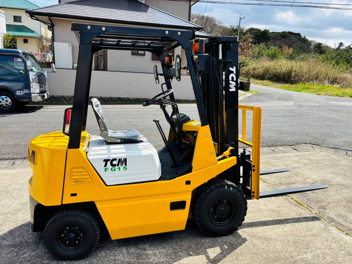 Yahoo!オークション - TCM フォークリフト FG1.5トン 時間 1548 ガソリ...