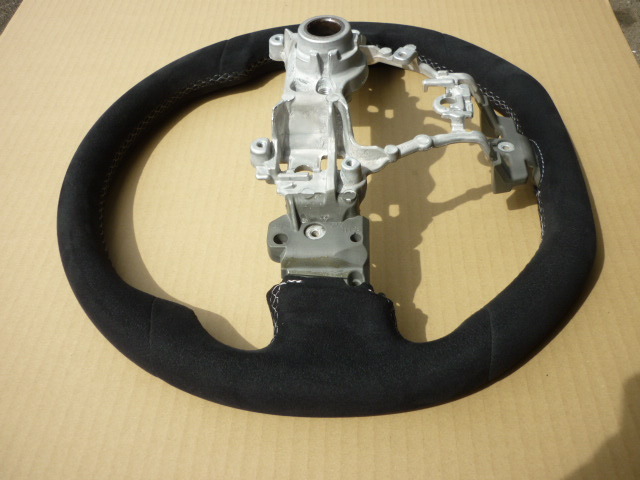 Yahoo!オークション - STIステアリングホイール ウルトラスエード ST34...