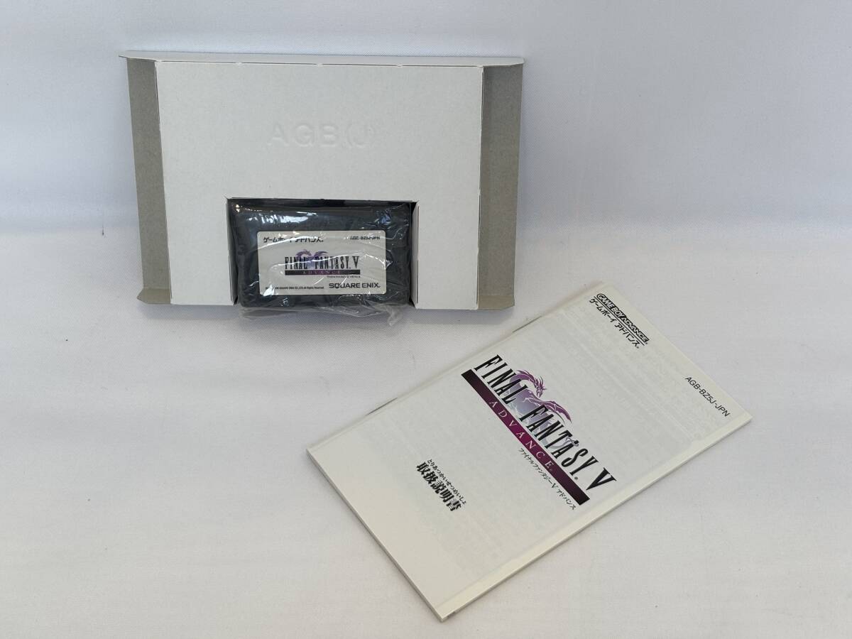 Yahoo!オークション - 【9748】ファイナルファンタジー5 FF V GBA ソフ...