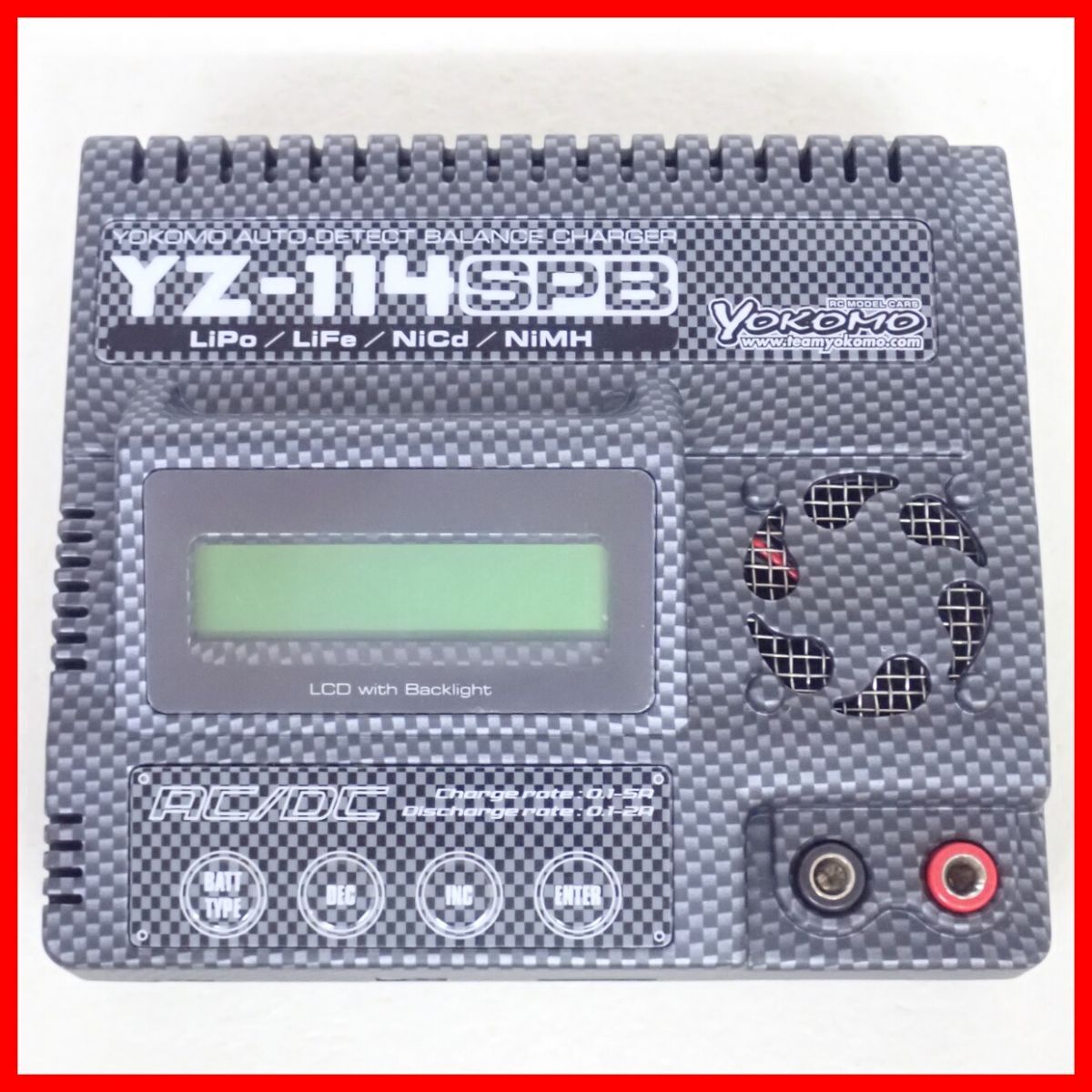 Yahoo!オークション - ヨコモ YZ-114SPBC AC/DC コンピュータ充・放電...