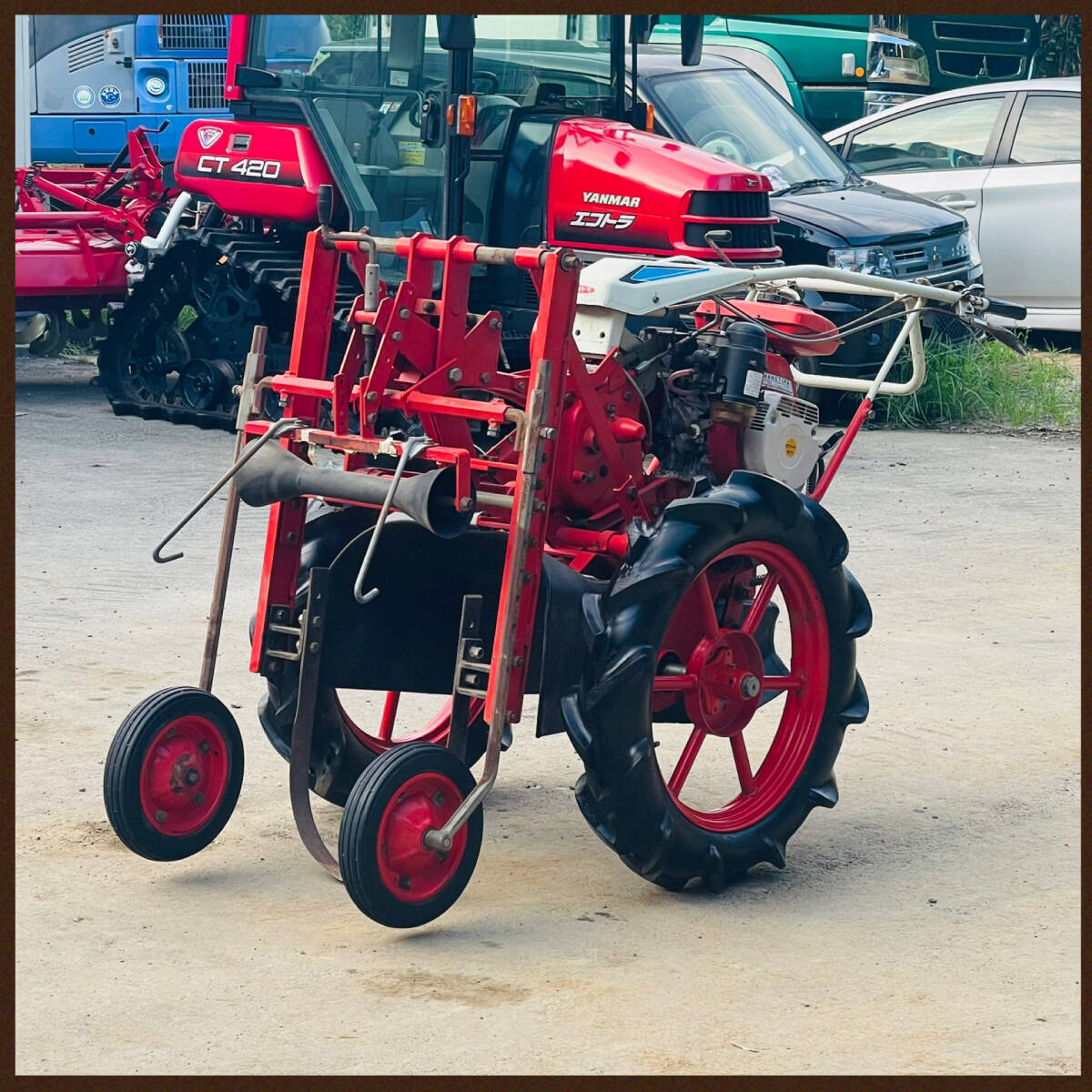 Yahoo!オークション - MAMETORA マメトラ農機 BPU60-K 自走式 ガソリン...