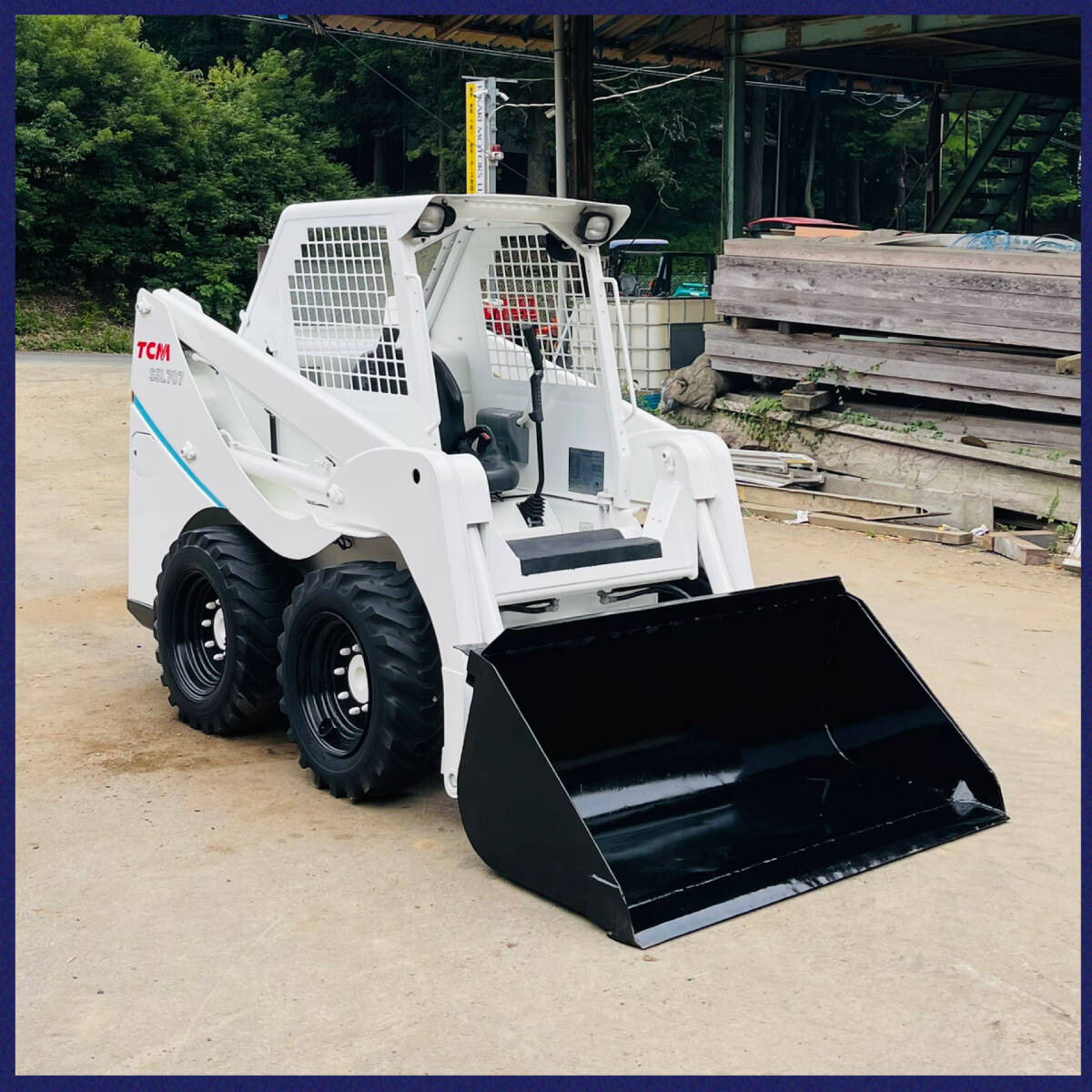 Yahoo!オークション - TCM SSL 707 ボブキャット タイヤショベル スキ...