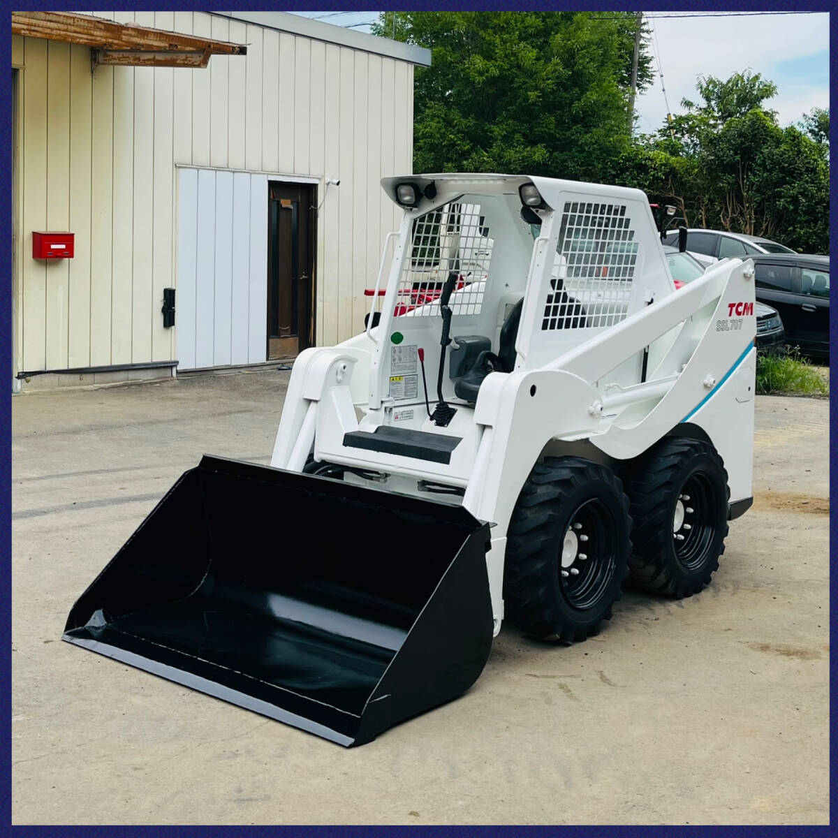 Yahoo!オークション - TCM SSL 707 ボブキャット タイヤショベル スキ...