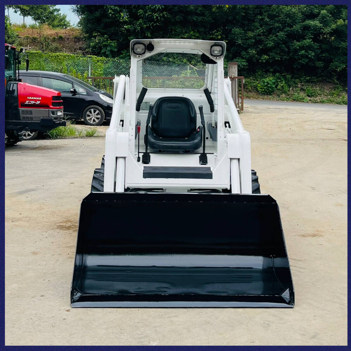 Yahoo!オークション - TCM SSL 707 ボブキャット タイヤショベル スキ...