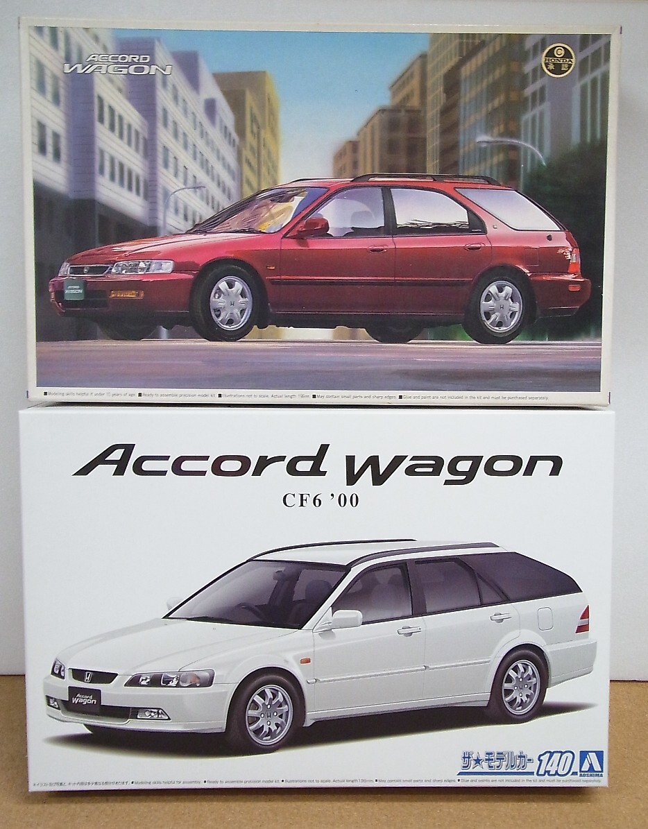 Yahoo!オークション - アオシマ アコード ワゴン 2.2VTL / CF6 ’00