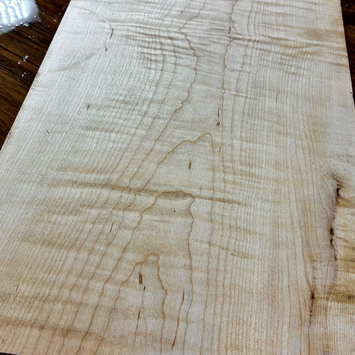 Yahoo!オークション - 『OS010』極厚 極上美杢 激縮み杢 超特大 カーリ...