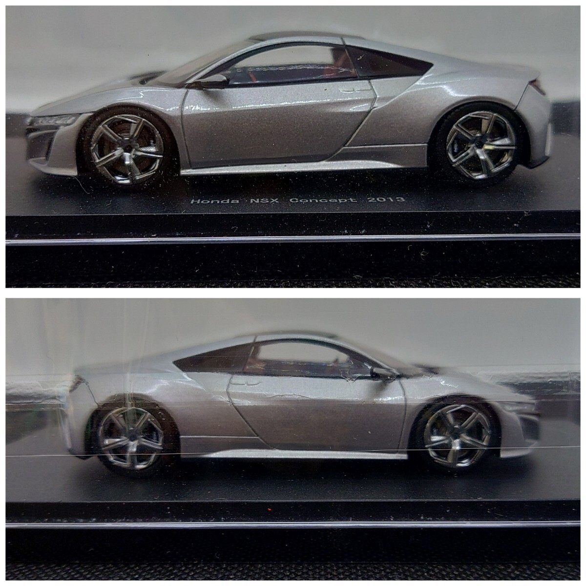 Yahoo!オークション - NC1 1/43 NSX コンセプト 銀 Honda NSX Concept ...