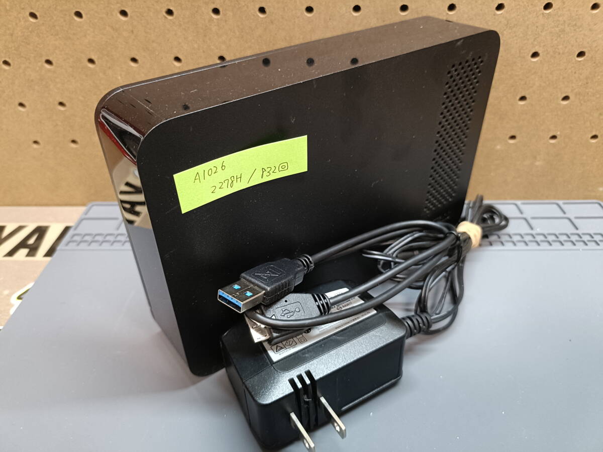 Yahoo!オークション - 【A1026】BUFFALO 外付HDD HD-LC3.0U3-BKC 3TB ...