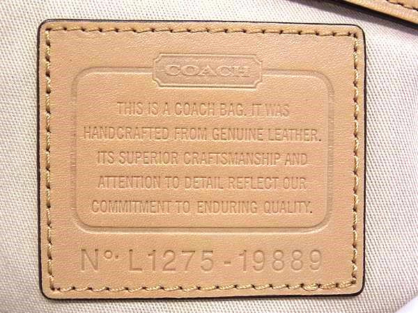 Yahoo!オークション - 1円 美品 COACH コーチ 19889 レガシー レザー ...