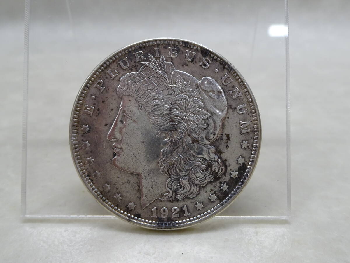 Yahoo!オークション - #41901 アメリカ モルガンダラー 1ドル銀貨 1921...