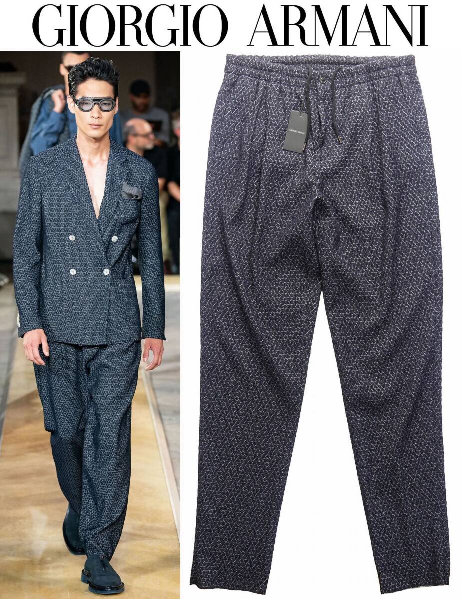 Yahoo!オークション - 春夏秋258 000円新品GIORGIO ARMANI ゆったり優...