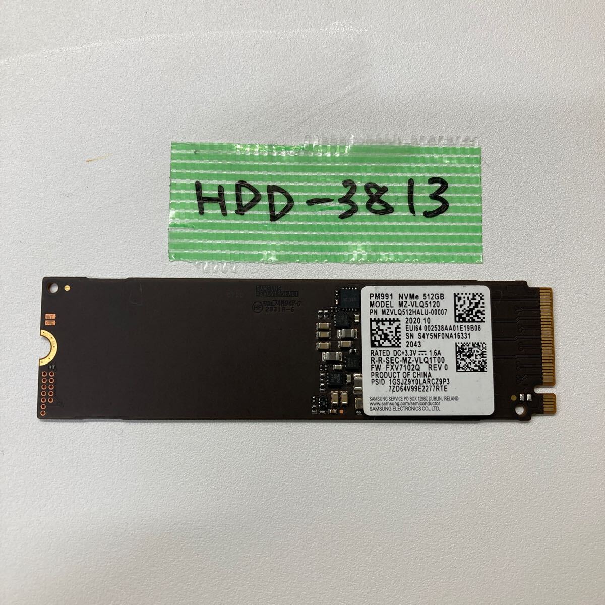 Yahoo!オークション - HDD-3813 激安 SSD512GB M.2 2280 181時間 内蔵S...