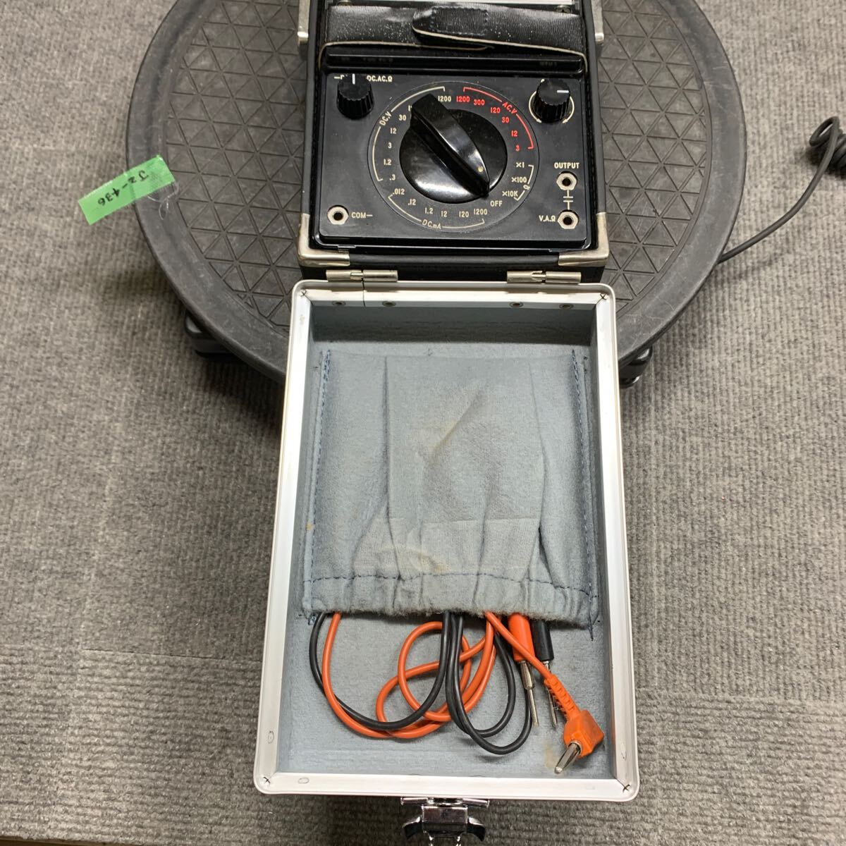 Yahoo!オークション - JZ-436 激安 YOKOGAWA 3201 アナログテスター 通...