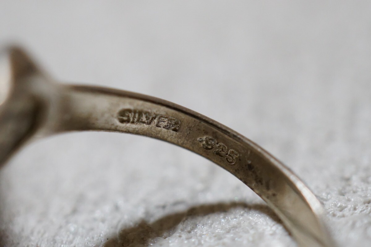 Yahoo!オークション - 1432 テディベア シルバー リング 指輪 ヴィンテ...