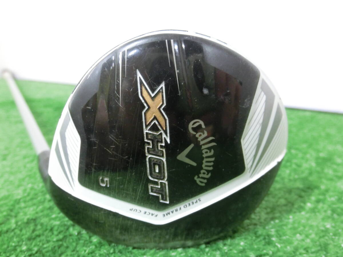 Yahoo!オークション - Callaway キャロウェイ XHOT 5W フェアウェイウ...