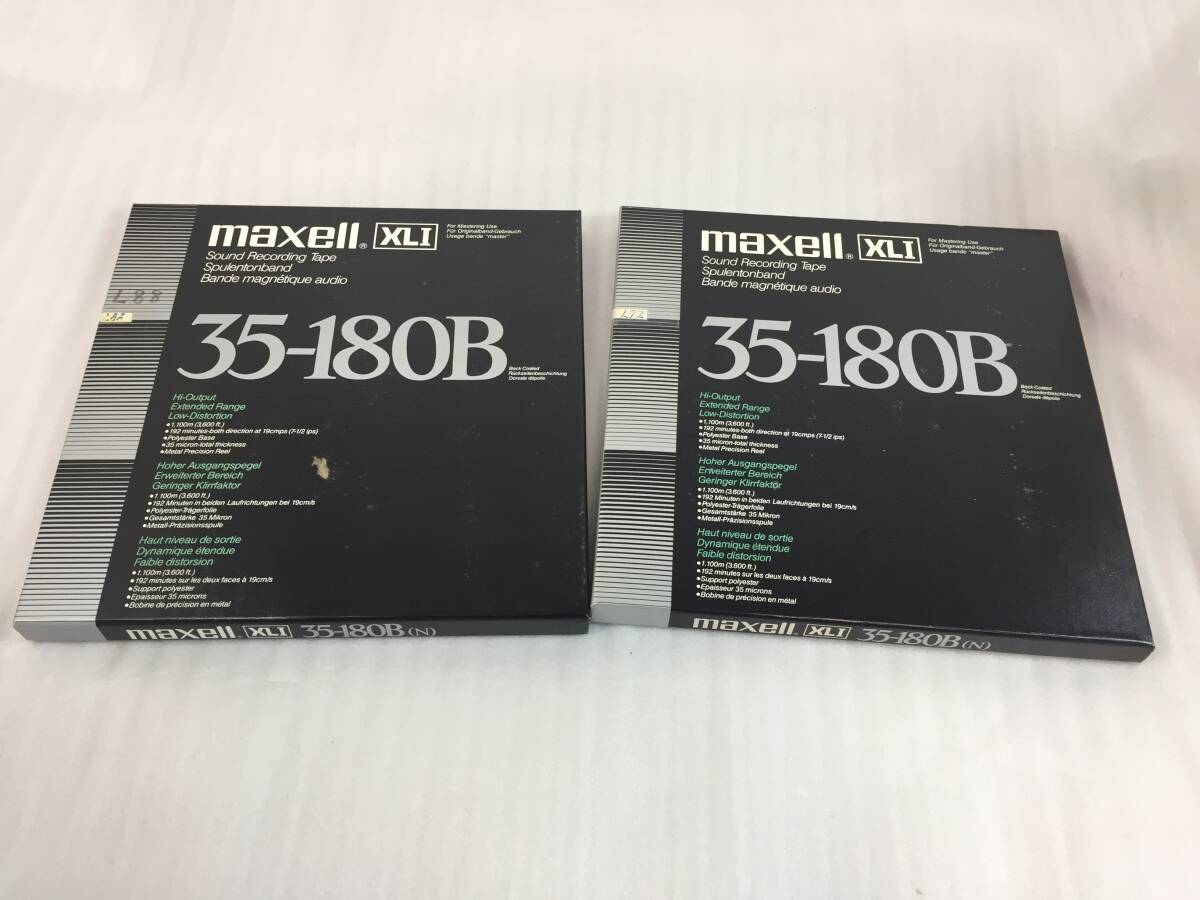 Yahoo!オークション - maxell マクセル XLⅠ 35-180B（N）2本セット ...