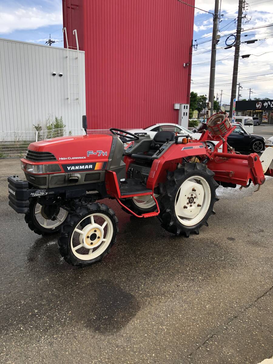 Yahoo!オークション - ヤンマー YANMA F-7H F-7 トラクター 789アワー ...