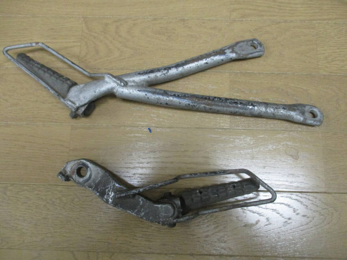 Yahoo!オークション - YAMAHA SR400 SR500 純正 タンデムステップ セッ...