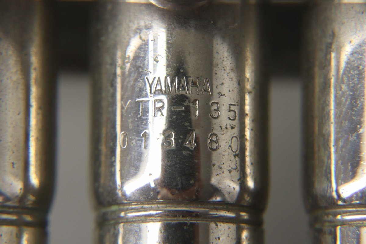 Yahoo!オークション - YAMAHA ヤマハ トランペット YTR-135 マウスピー...