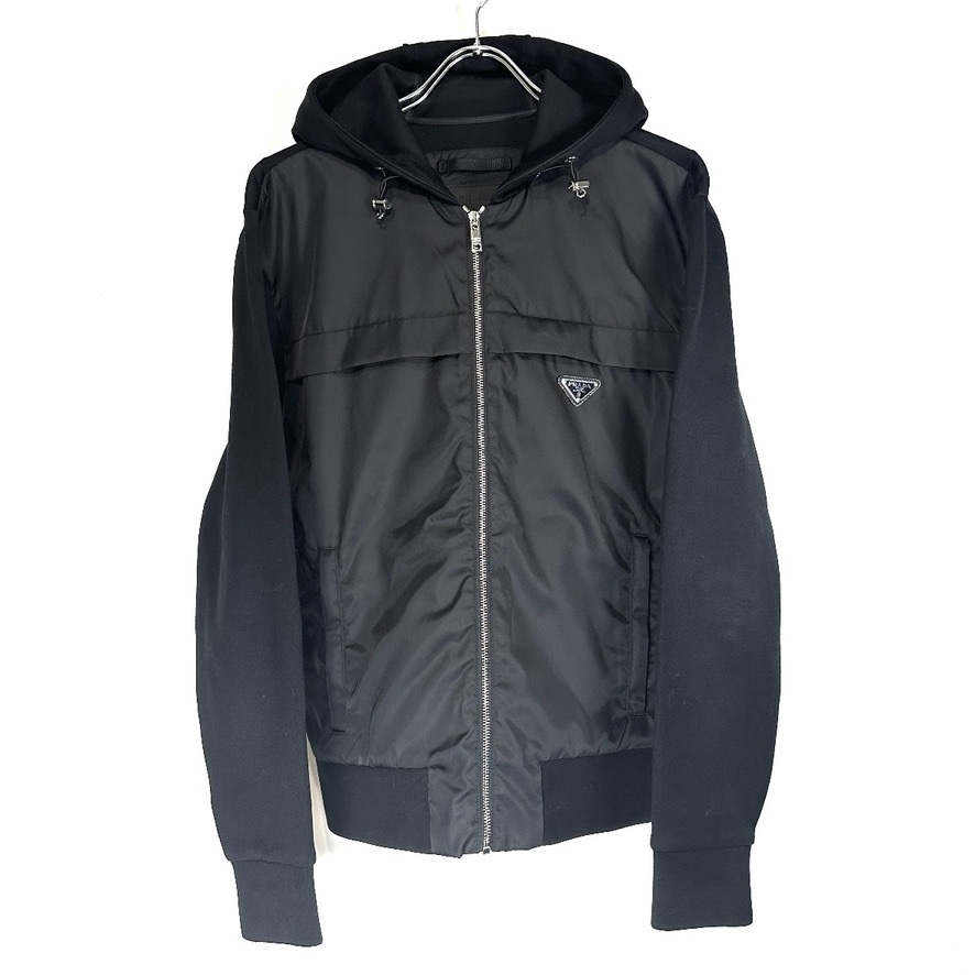 Yahoo!オークション - 稀少 PRADA プラダ 19AW トライアングルロゴ ジ...