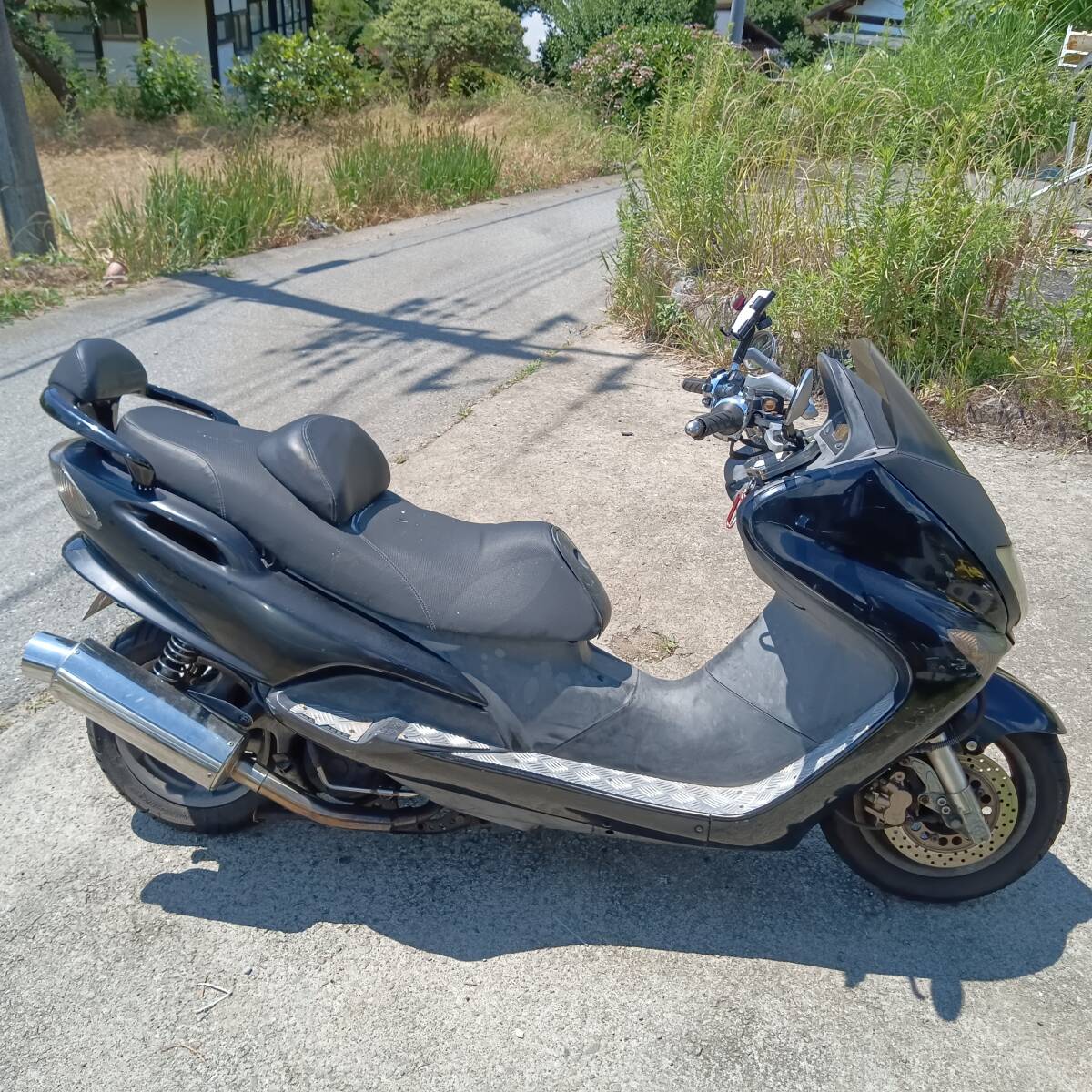 Yahoo!オークション - 再出品 YAMAHA マジェスティ125FI ローダウン ハ...