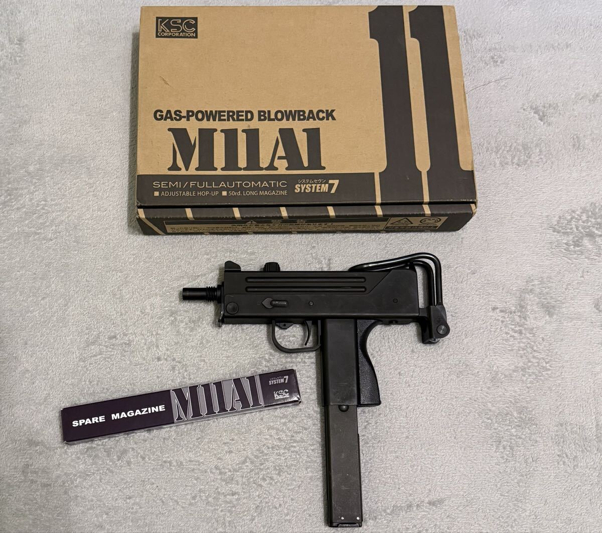 Yahoo!オークション - KSC M11A1 イングラム MAC11 システム7 M11 サブ...