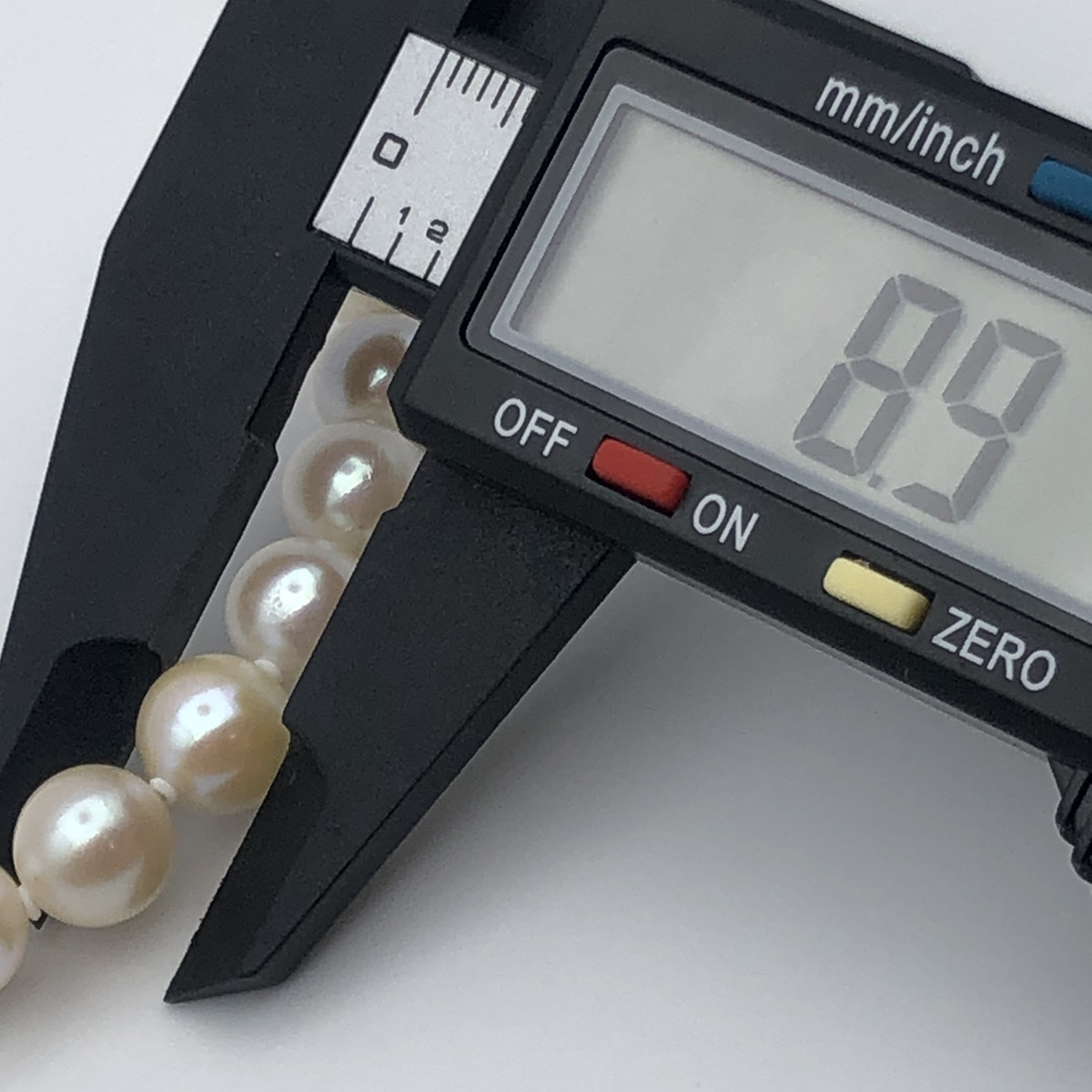 Yahoo!オークション - 【あこや真珠】8.4～ 8.9mm 42cm 45.2g 本真珠...