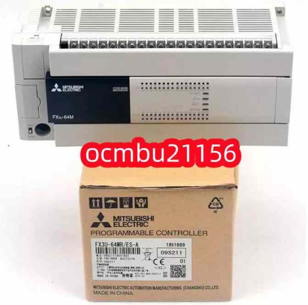 Yahoo!オークション - 新品 三菱電機 シーケンサ FX3U-64MR/ES-A PLC ...