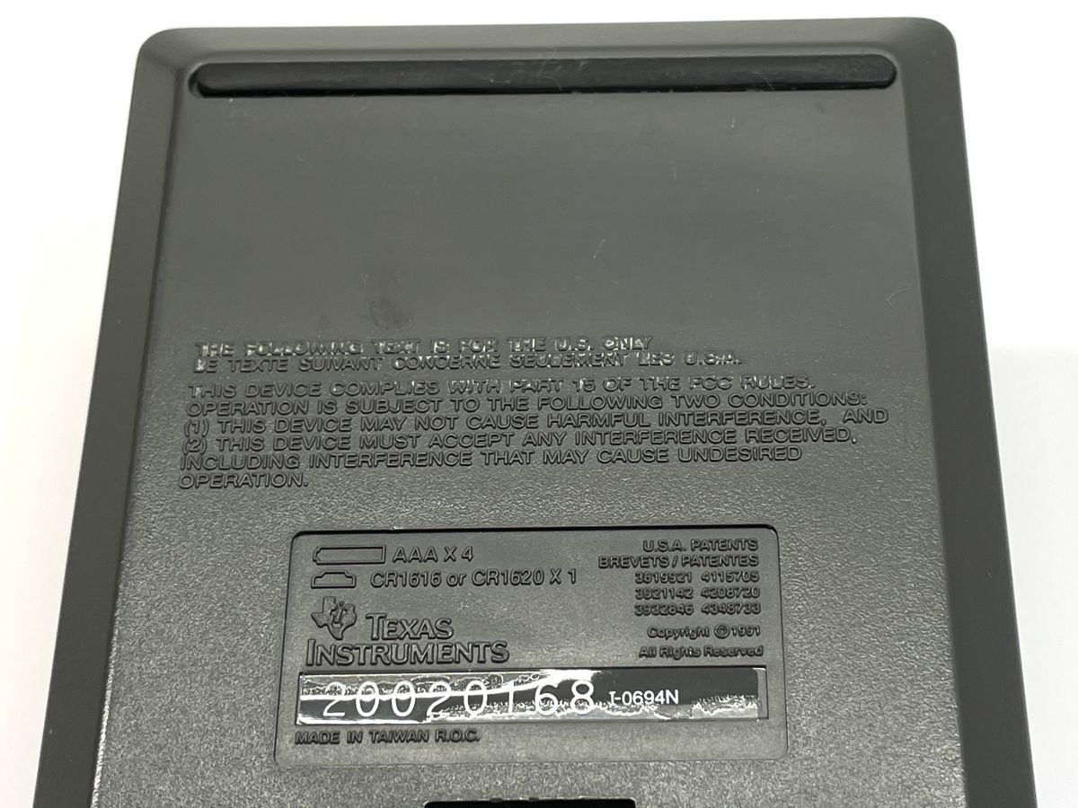 Yahoo!オークション - 【M522】ヴィンテージ TEXAS INSTRUMENTS TI-82 ...