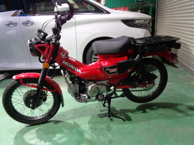 Yahoo!オークション - 2024年式 1300km ハンターカブ ワンオーナー J...