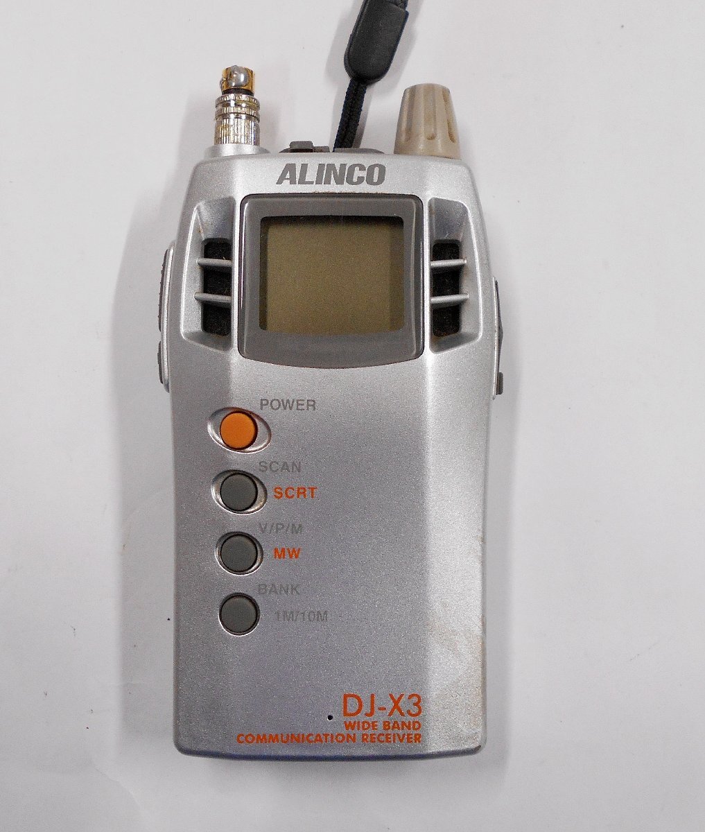 Yahoo!オークション - ALINCO アルインコ DJ-X3 トランシーバー ジャン...