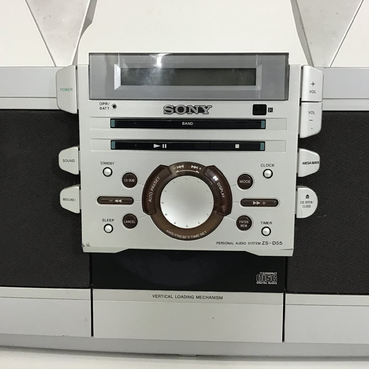 Yahoo!オークション - 1円スタート SONY ソニー CDラジカセ ZS-D55 現...