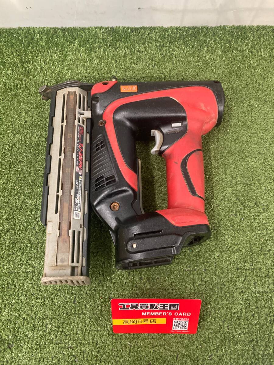 Yahoo!オークション - 【0926】 MAX(マックス) 35㎜18v充電式フィニッ...