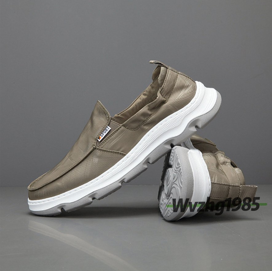 Yahoo!オークション - 軽くて通気性のある夏の男性靴新型アイスシルク...