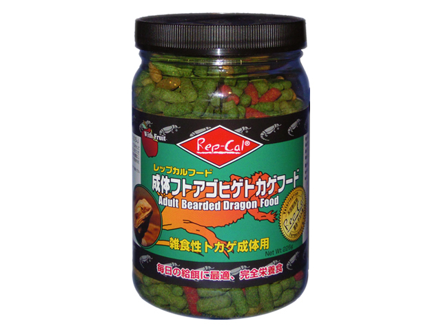 Yahoo!オークション - 成体フトアゴヒゲトカゲフード226g Rep-Cal レ...