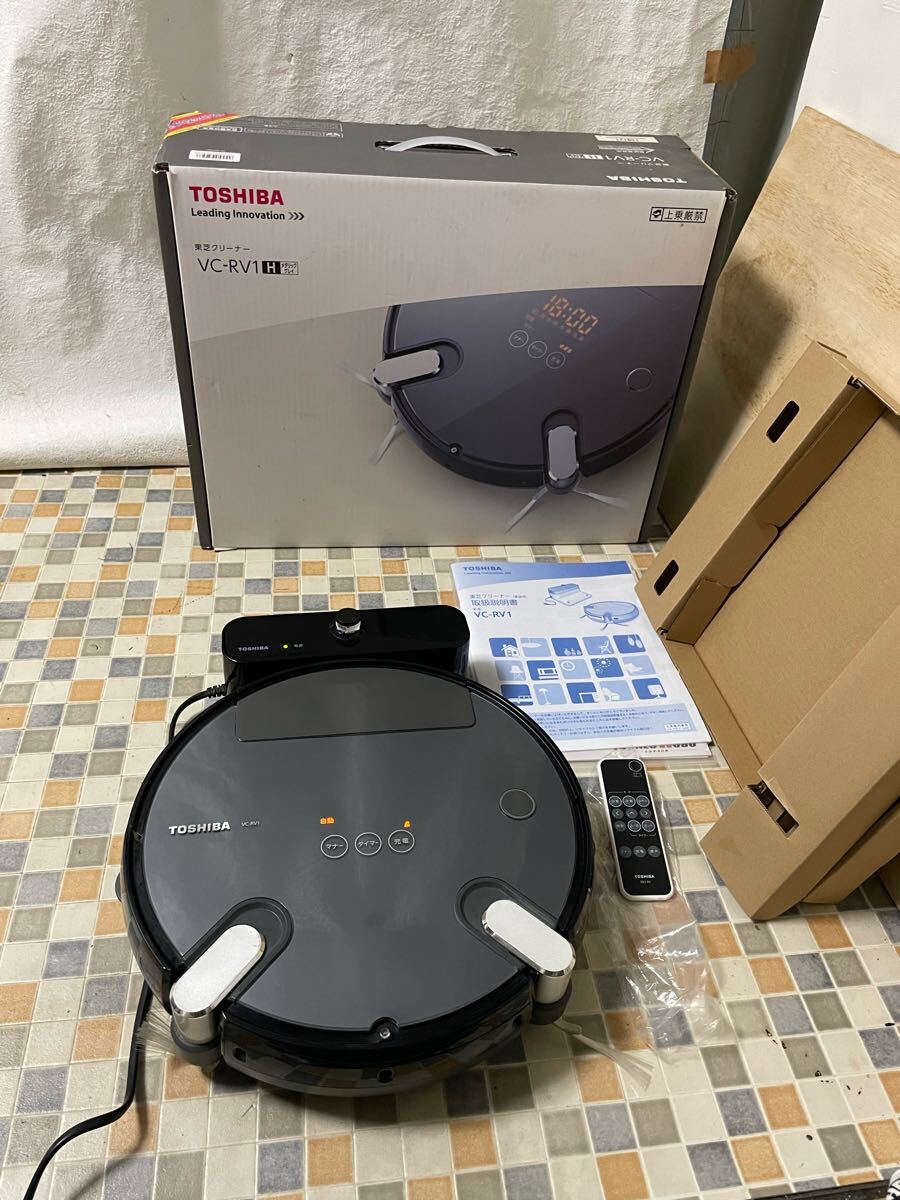 Yahoo!オークション - TOSHIBA VC-RV1 ロボット掃除機 掃除機