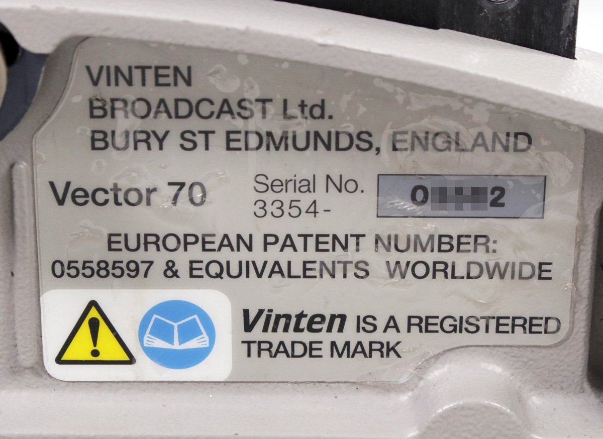 Yahoo!オークション - Vinten Vector 70 + HAWKEYE 大型三脚用ヘッド ...