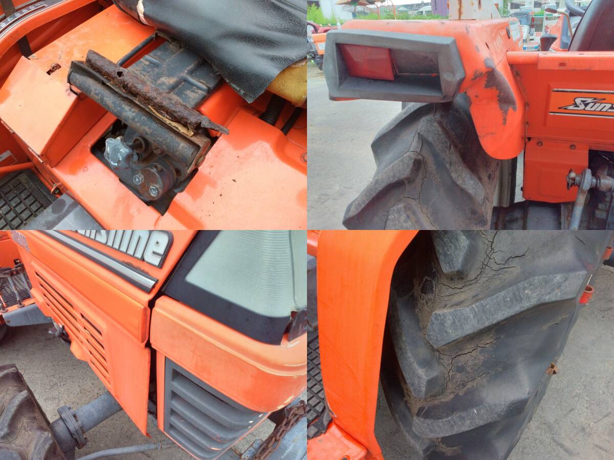 Yahoo!オークション - 岩手 クボタ トラクター L1-275D 27馬力 約893時...