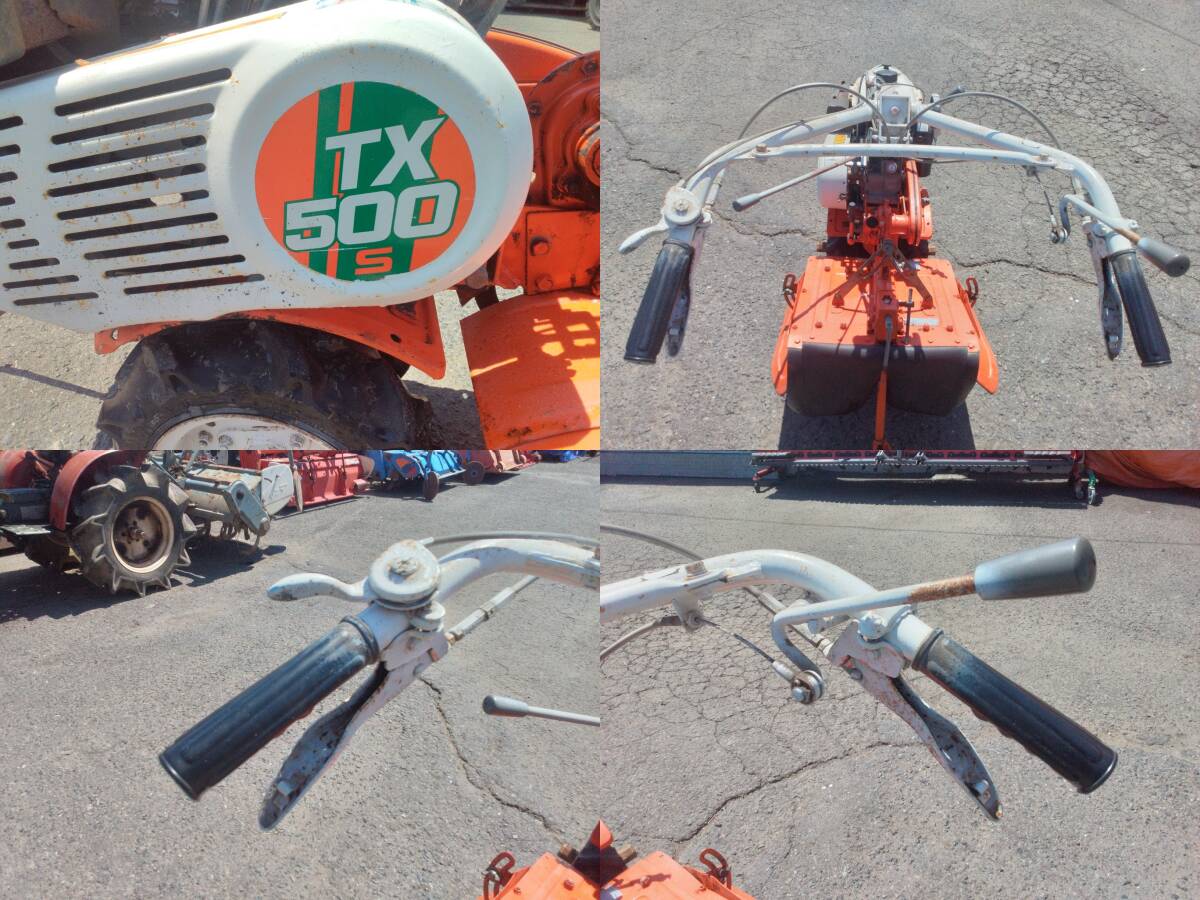 Yahoo!オークション - 宮城 クボタ 管理機 TX500-S 5.2馬力 リコイルス...