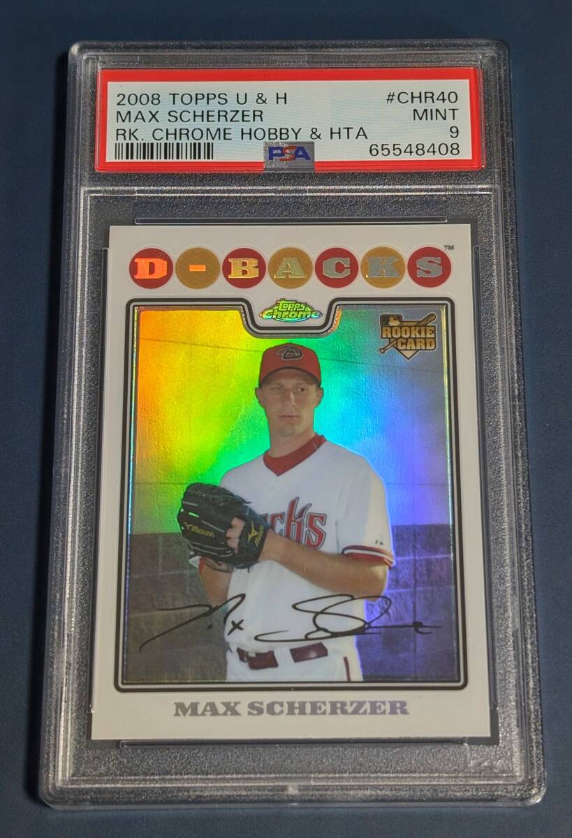 Yahoo!オークション - RC 2008 Max Scherzer Topps Chrome Update PSA...