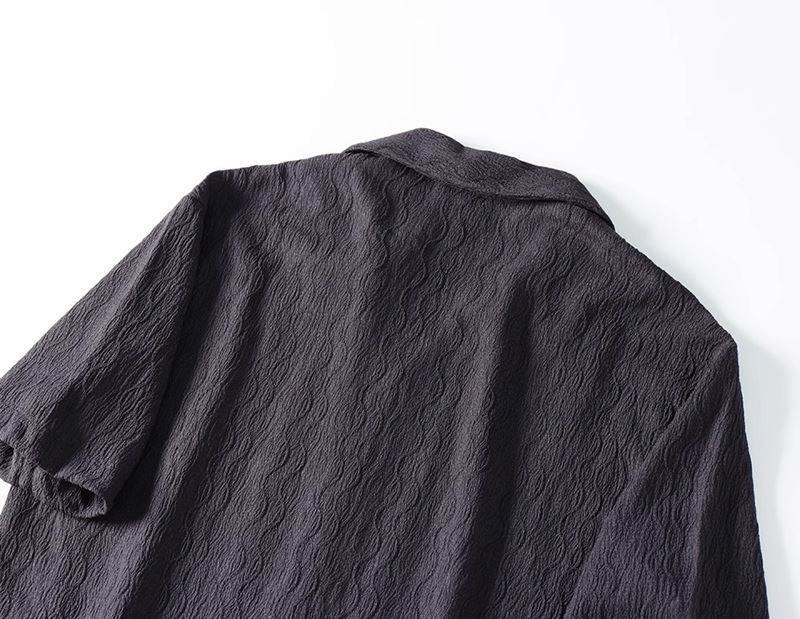 Yahoo!オークション - P569-XL 欧米サイズ 新品 シアサッカー 半袖シャ...