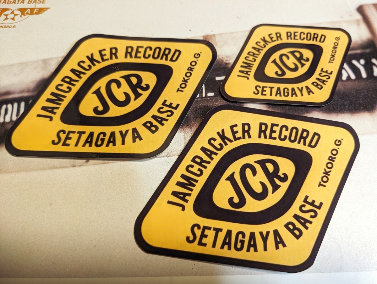 Yahoo!オークション - 世田谷ベース自作品ステッカー JCR3枚