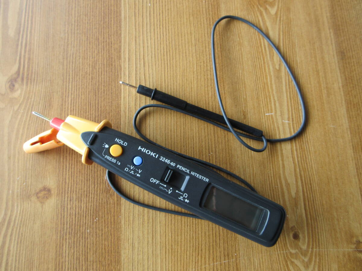Yahoo!オークション - 動作品 HIOKI 3246-60 ペンシルハイテスタ ペン...
