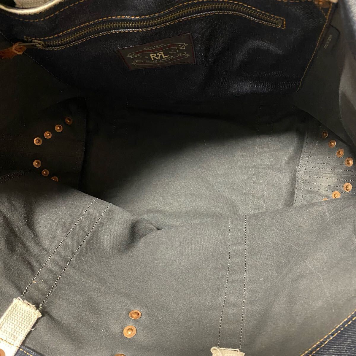 Yahoo!オークション - 極美品 特大大容量 RRL ダブルアールエル メンズ...