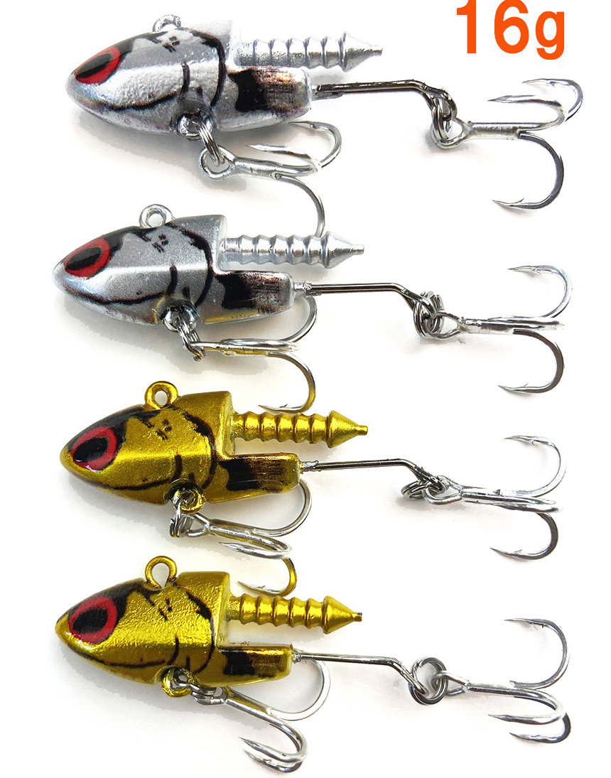 Yahoo!オークション - セール 高品質ジグヘッド16g 4個セット シーバ...