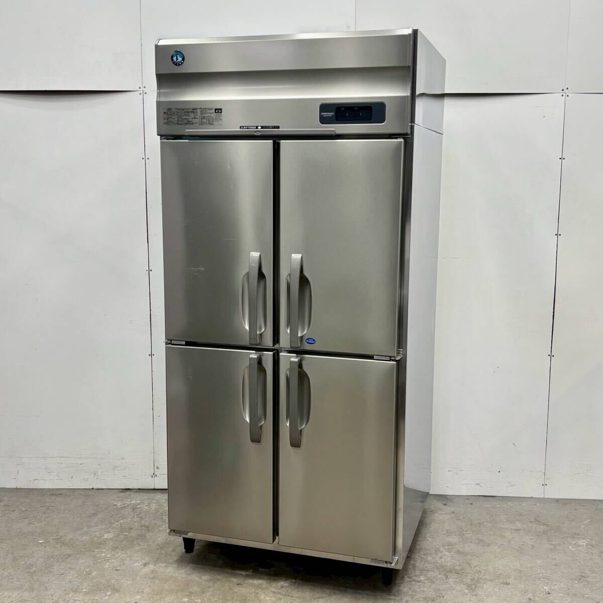 Yahoo!オークション - ホシザキ 業務用縦型冷凍冷蔵庫 HRF-90A W900×D...