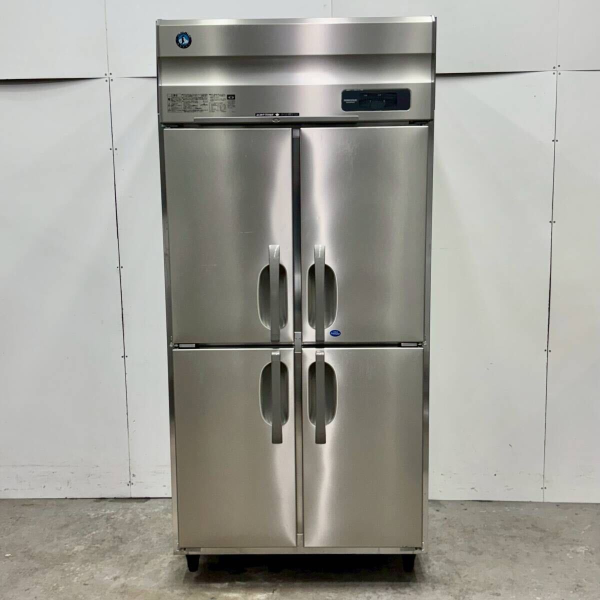 Yahoo!オークション - ホシザキ 業務用縦型冷凍冷蔵庫 HRF-90A W900×D...