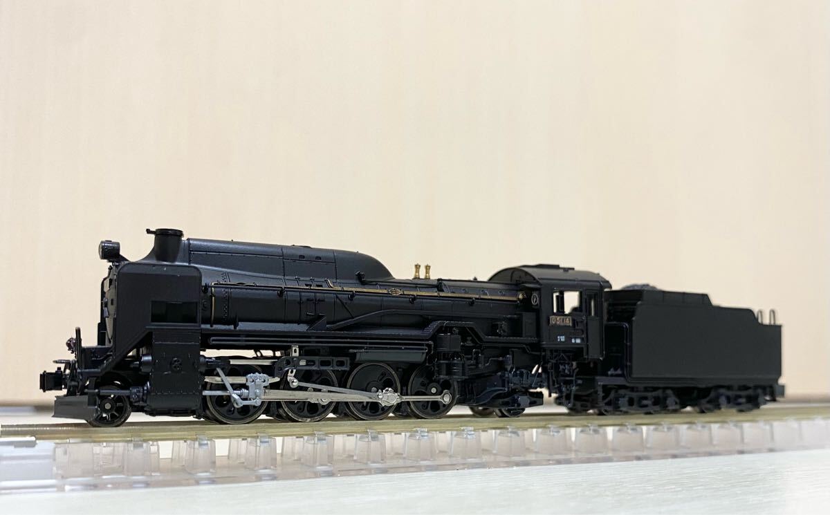 Yahoo!オークション - 【真鍮パーツ使用 R付き】国鉄 D51 14 半流 名寄...