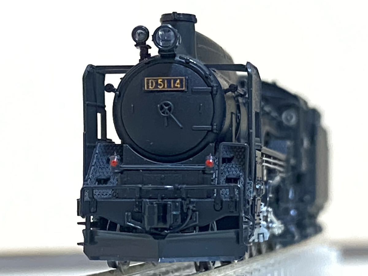 Yahoo!オークション - 【真鍮パーツ使用 R付き】国鉄 D51 14 半流 名寄...