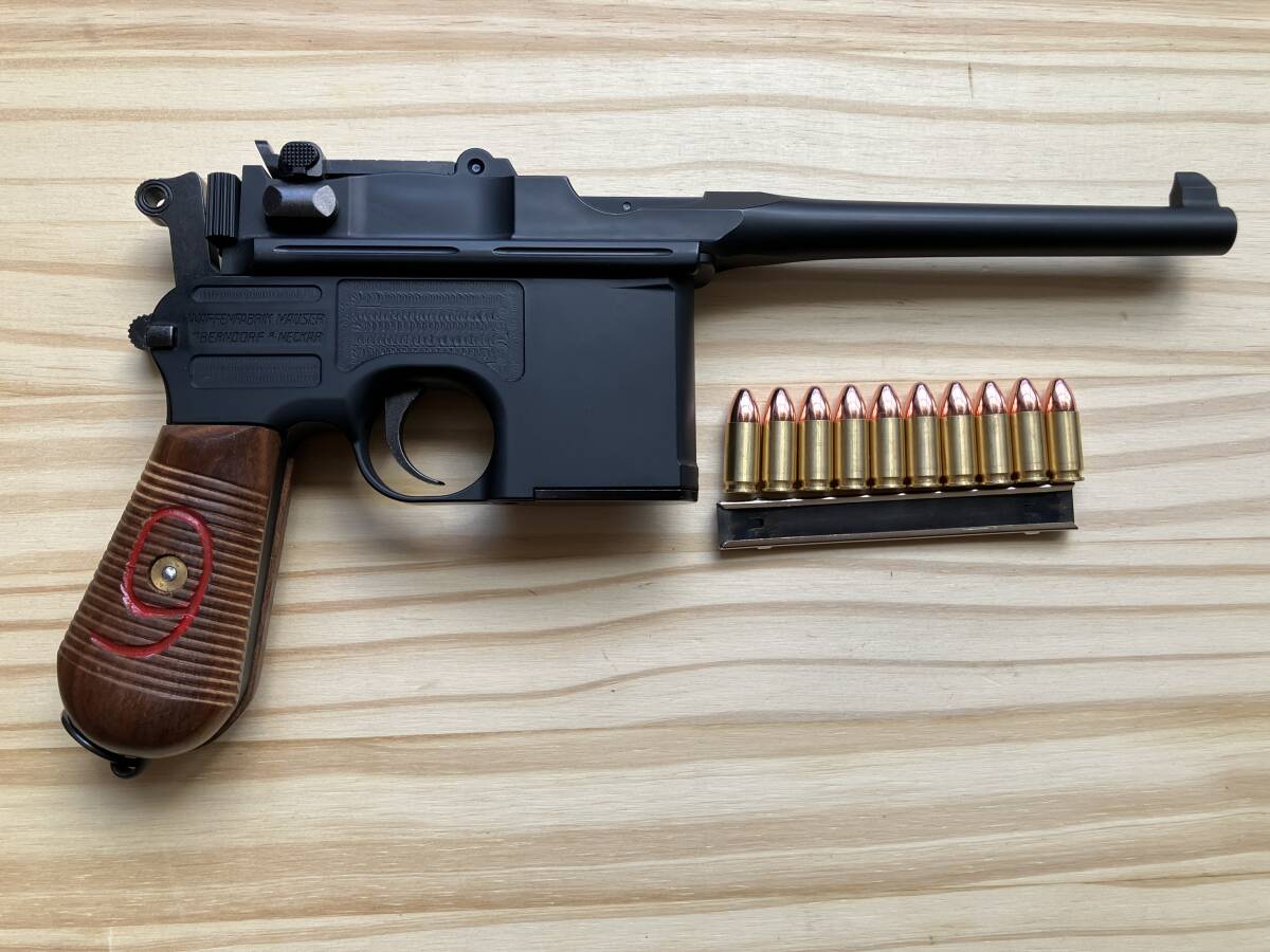 Yahoo!オークション - A CTION モーゼル C96 RED9